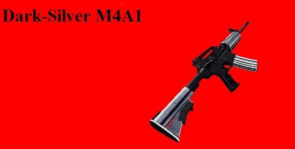 Dark-Silver M4A1 Mod for Counter-Strike 1.6 | CS1.6 Mods