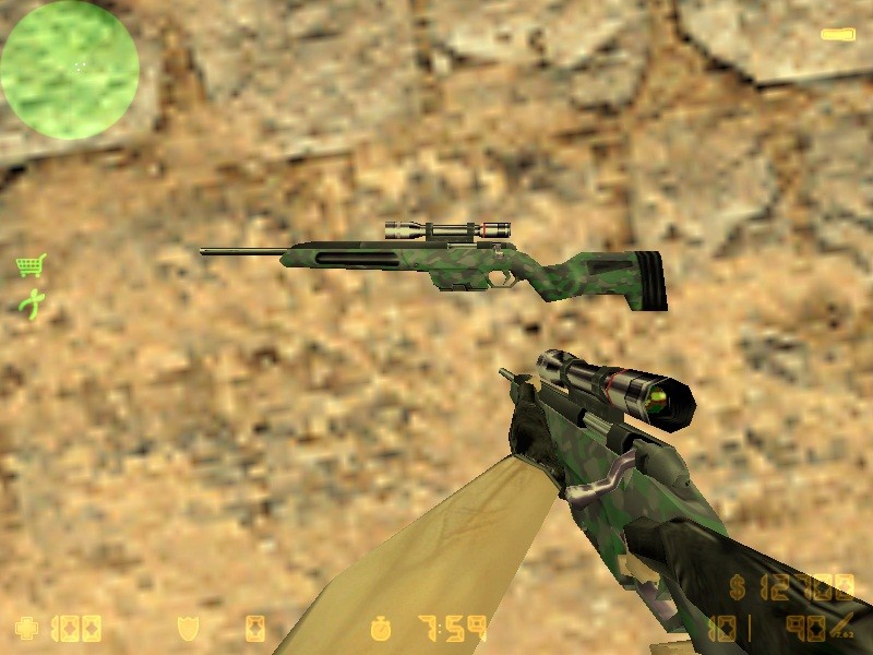 Camo Scout [Counter-Strike 1.6] [Mods]