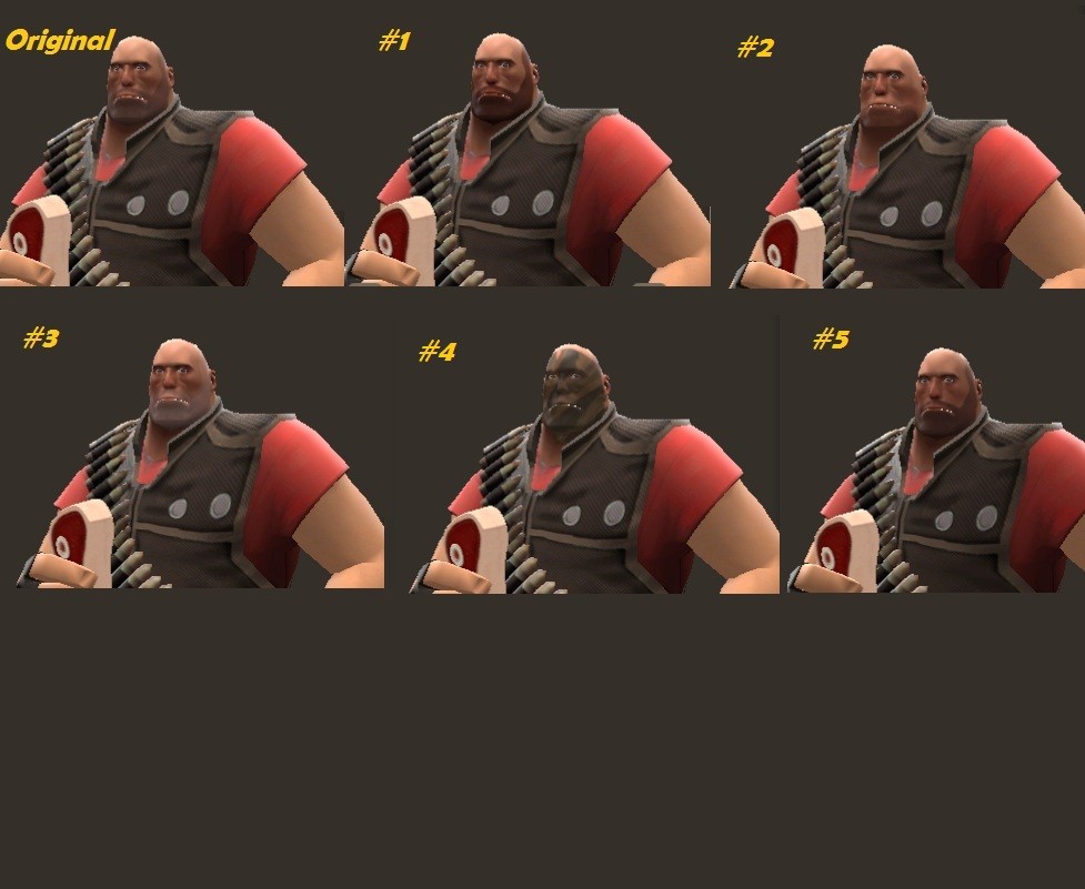 Heavy Facial Hair Pack V2 Mod for Team Fortress 2 | TF2 Mods
