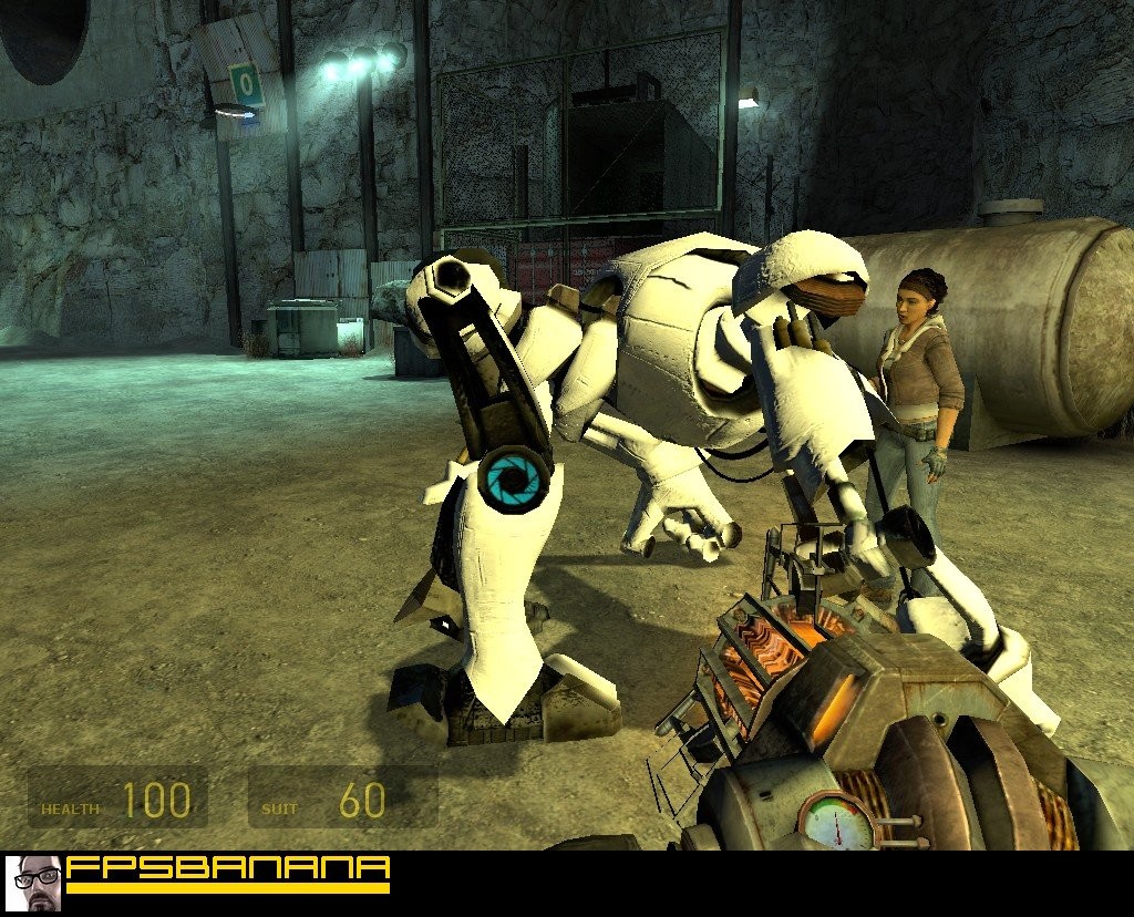 Aperture Science Dog V2 RE-TEXTURE Mod for Half-Life 2 | HL2 Mods