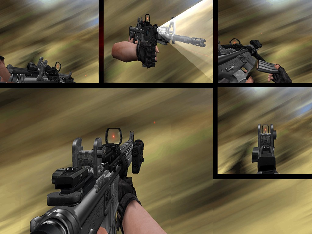 Silver M4A1 Dot Sight [aim reanimation] Mod for Counter-Strike ...