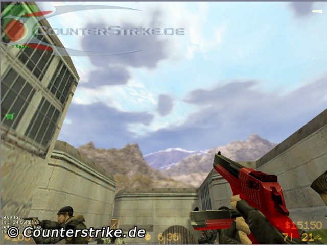 Deagle Black and Red Mod for Counter-Strike 1.6 | CS1.6 Mods