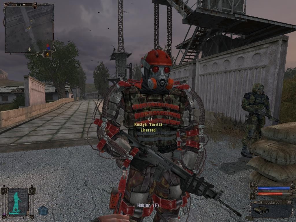 My custom freedom Exoskeleton [S.T.A.L.K.E.R.: Shadow of Chernobyl] [Mods]