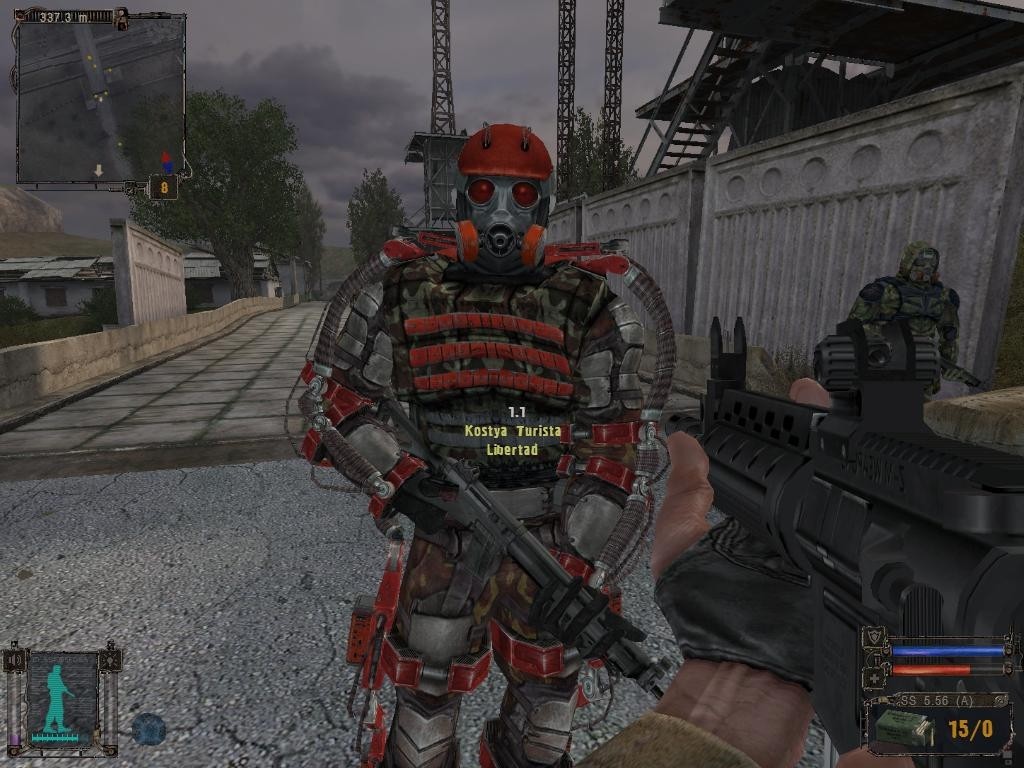 My custom freedom Exoskeleton [S.T.A.L.K.E.R.: Shadow of Chernobyl] [Mods]