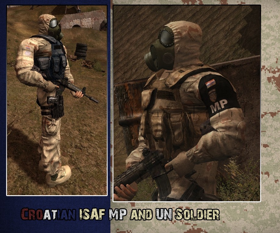Croatian ISAF MP and UN Mod for S.T.A.L.K.E.R.: Clear Sky | S:CS Mods