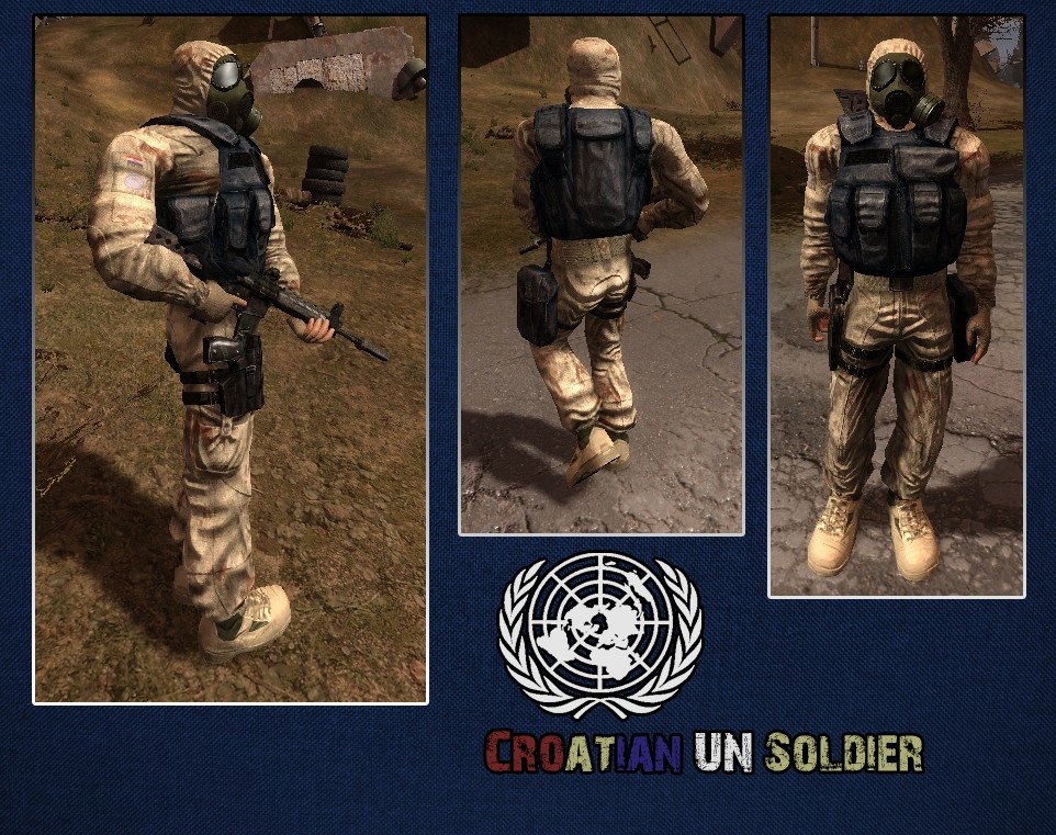 Croatian ISAF MP and UN Mod for S.T.A.L.K.E.R.: Clear Sky | S:CS Mods