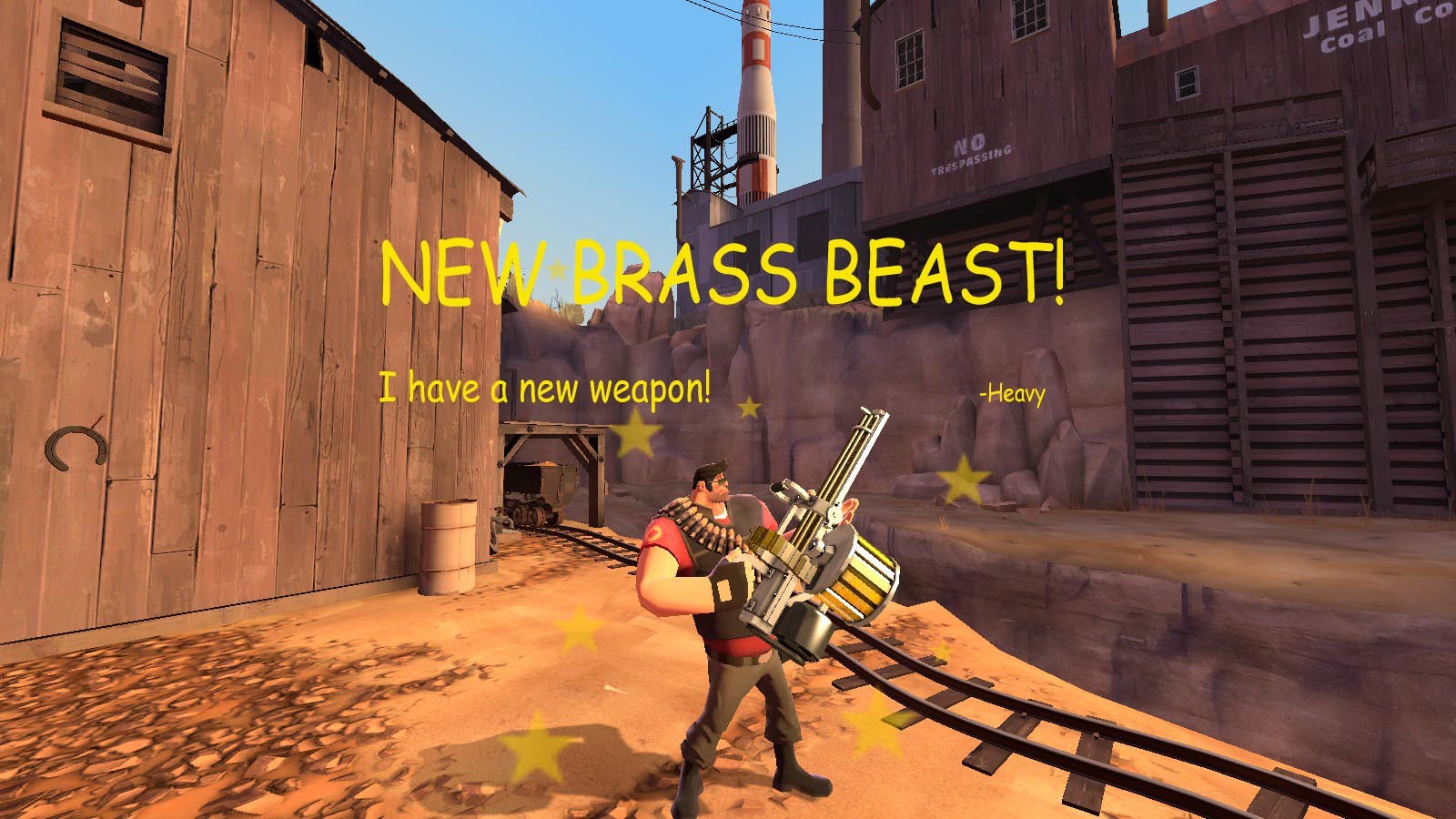 An untitled brass beast reskin Mod for Team Fortress 2 | TF2 Mods