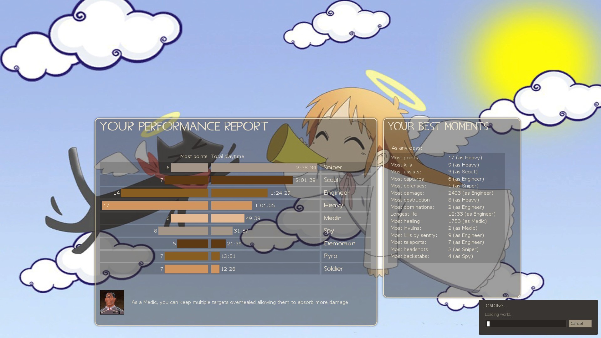 Nichijou GUI [Team Fortress 2] [Mods]