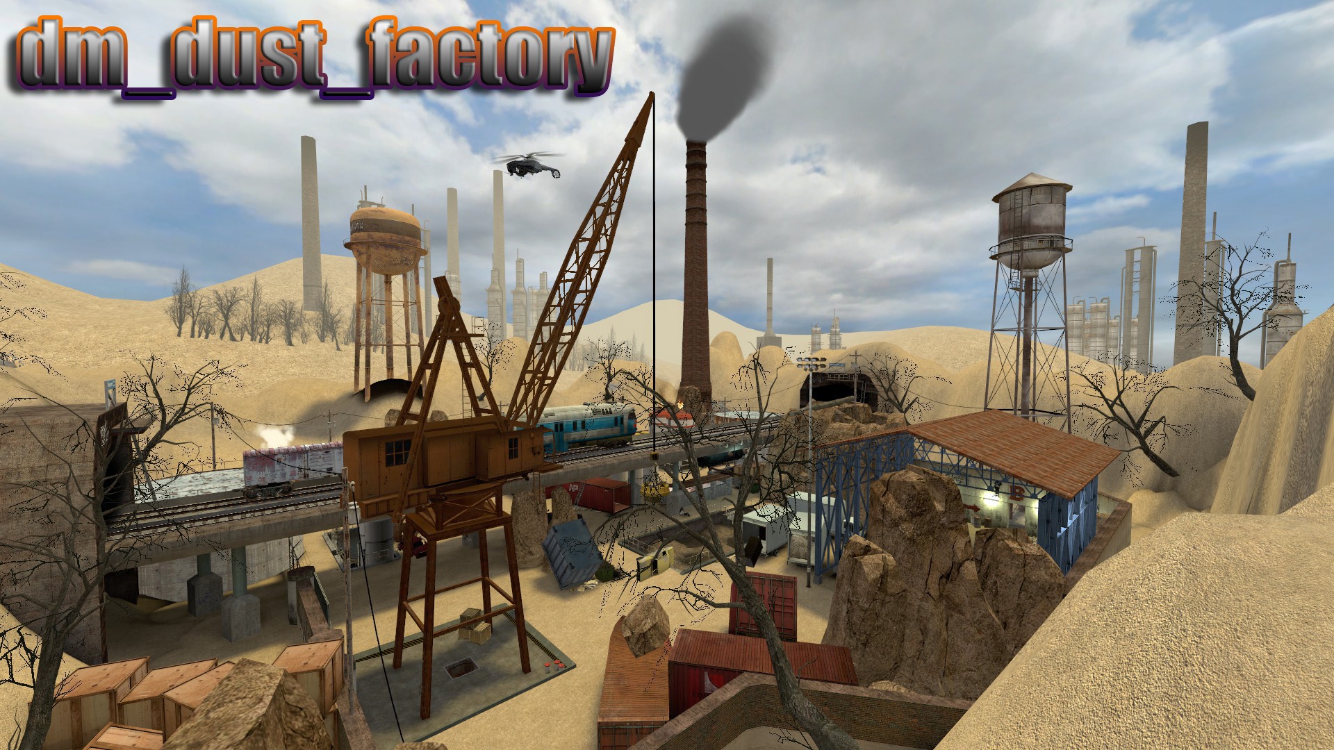 dm_dust_factory Mod for Counter-Strike: Source | CS:S Mods