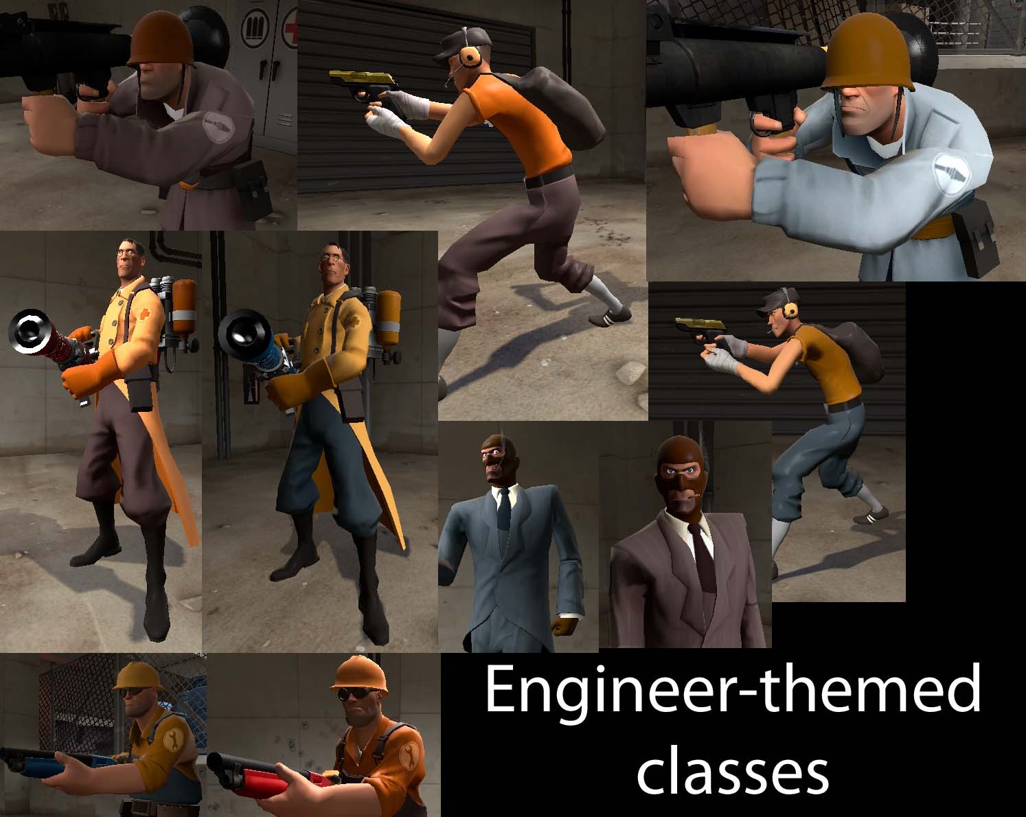 Engineer-themed Players [Team Fortress 2] [Mods]