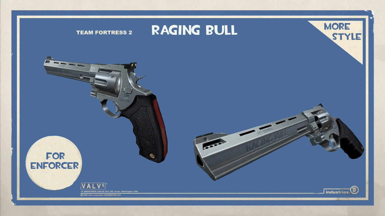 Raging Bull (Enforcer) Mod for Team Fortress 2 | TF2 Mods