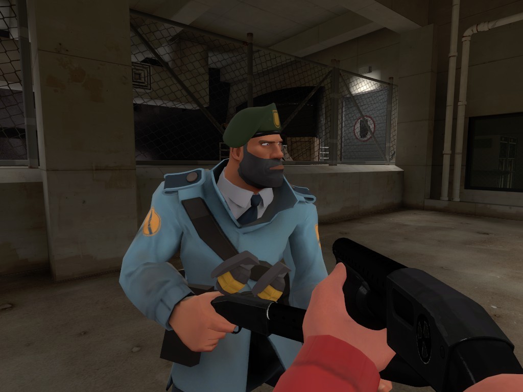 Bearded/Unshaved Soldier Mod for Team Fortress 2 | TF2 Mods