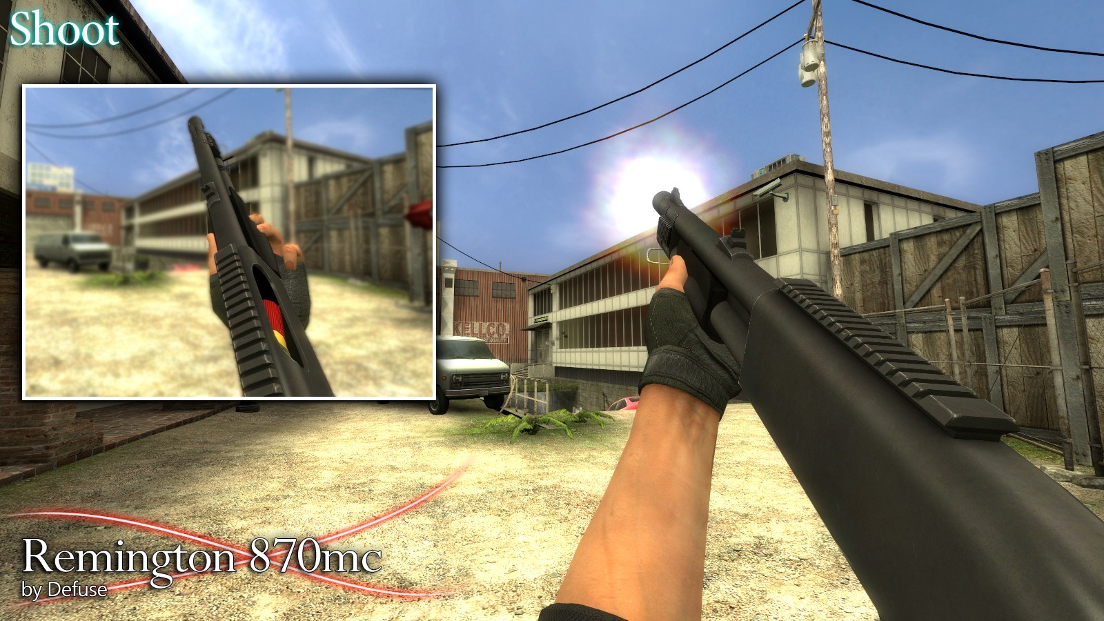 Remington 870MC Mod for Counter-Strike: Source | CS:S Mods