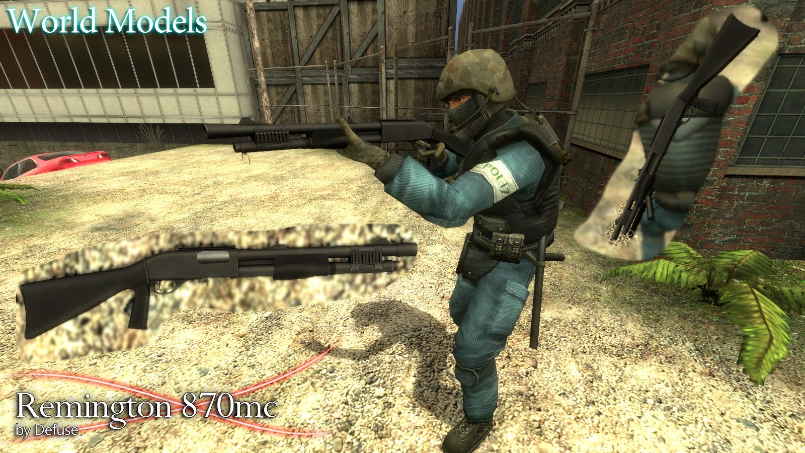 Remington 870MC Mod for Counter-Strike: Source | CS:S Mods