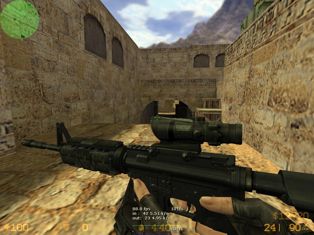 Brain Collector's BF3 M4 anims [Counter-Strike: Condition Zero] [Mods]