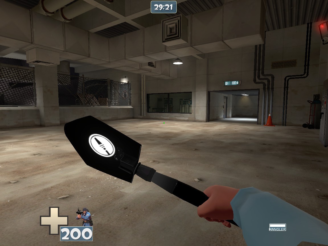 The Veteran Soldier's Shovel (with glow!) [Team Fortress 2] [Mods]
