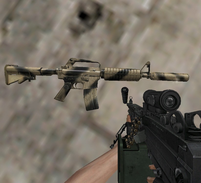 Tactical Desert M4 Mod for Counter-Strike: Condition Zero | CS:CZ Mods