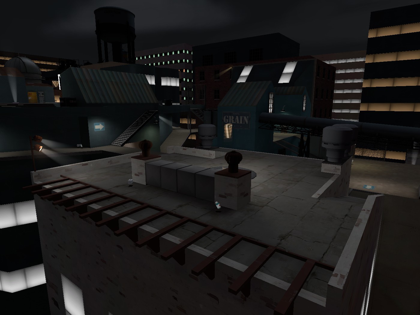 cp_roof_runner_b1 Mod for Team Fortress 2 | TF2 Mods
