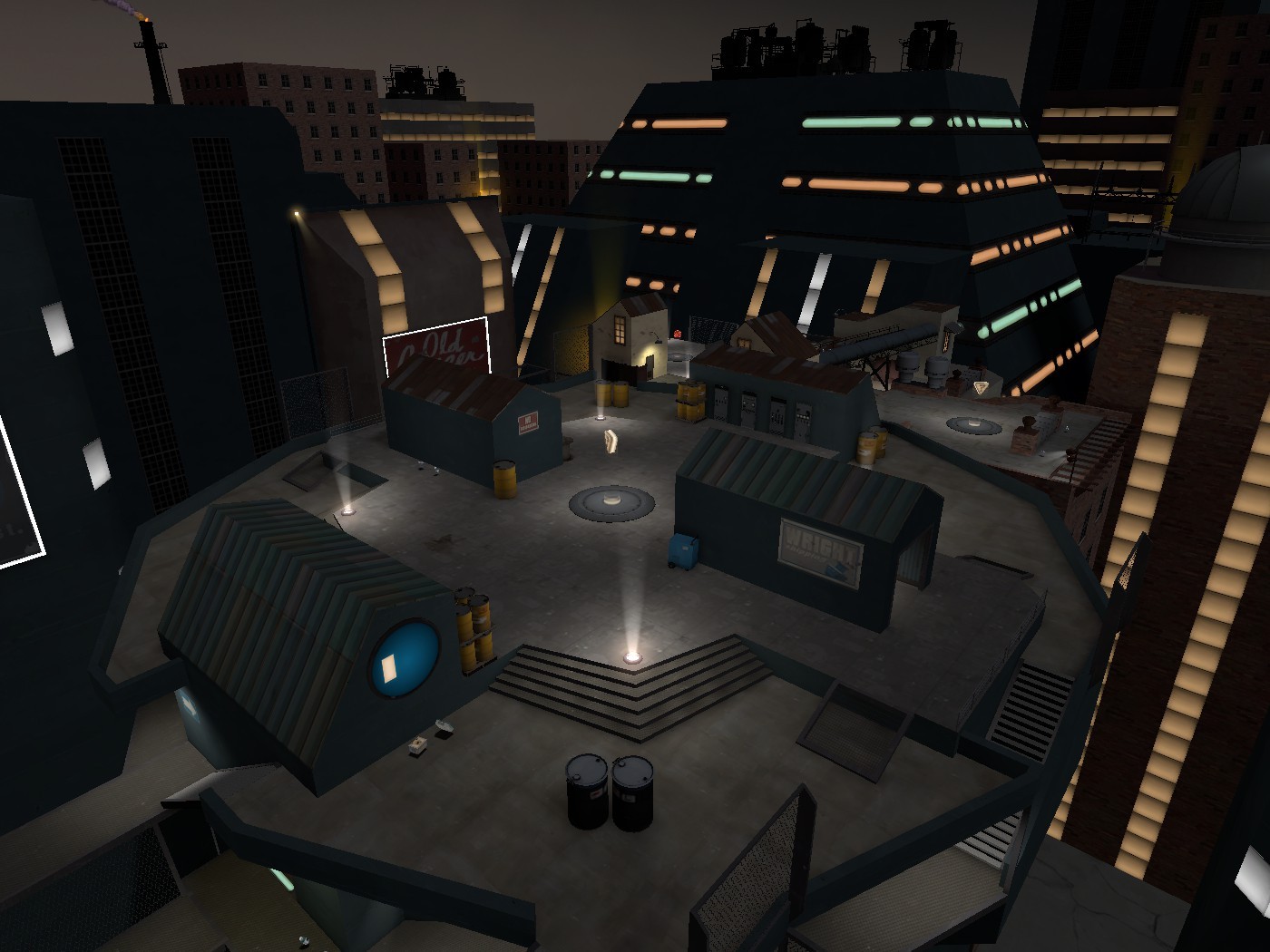 cp_roof_runner_b1 Mod for Team Fortress 2 | TF2 Mods