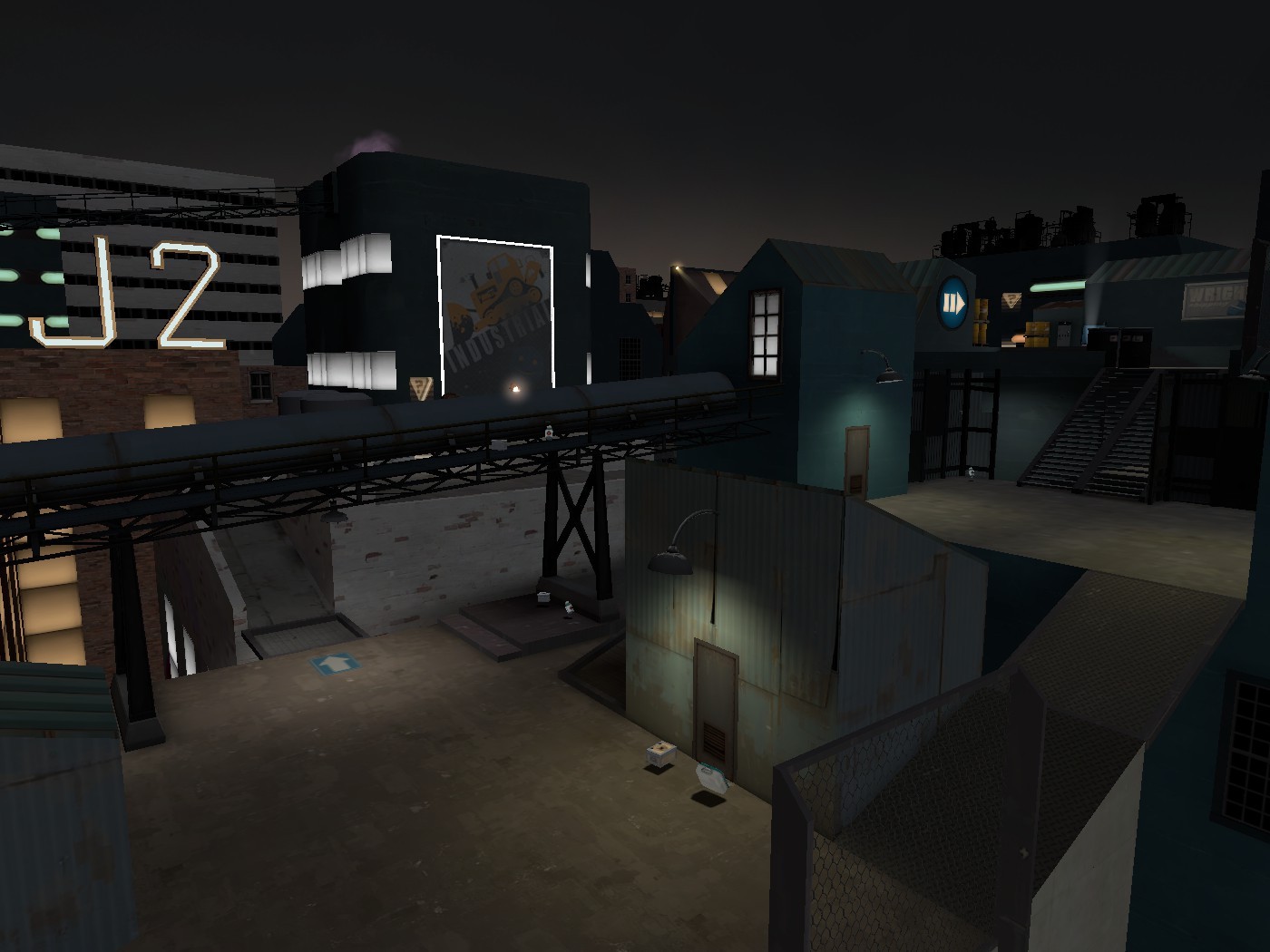 cp_roof_runner_b1 Mod for Team Fortress 2 | TF2 Mods