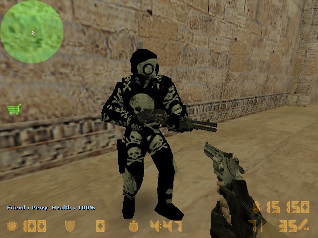Skull SAS Mod for Counter-Strike 1.6 | CS1.6 Mods