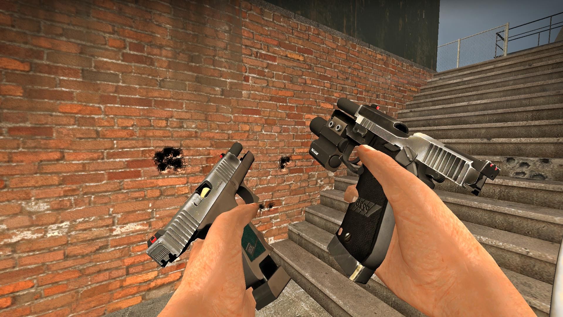 Equinox P220 & US Army Glock V2 Final Mod for Left 4 Dead 2 | L4D2 Mods