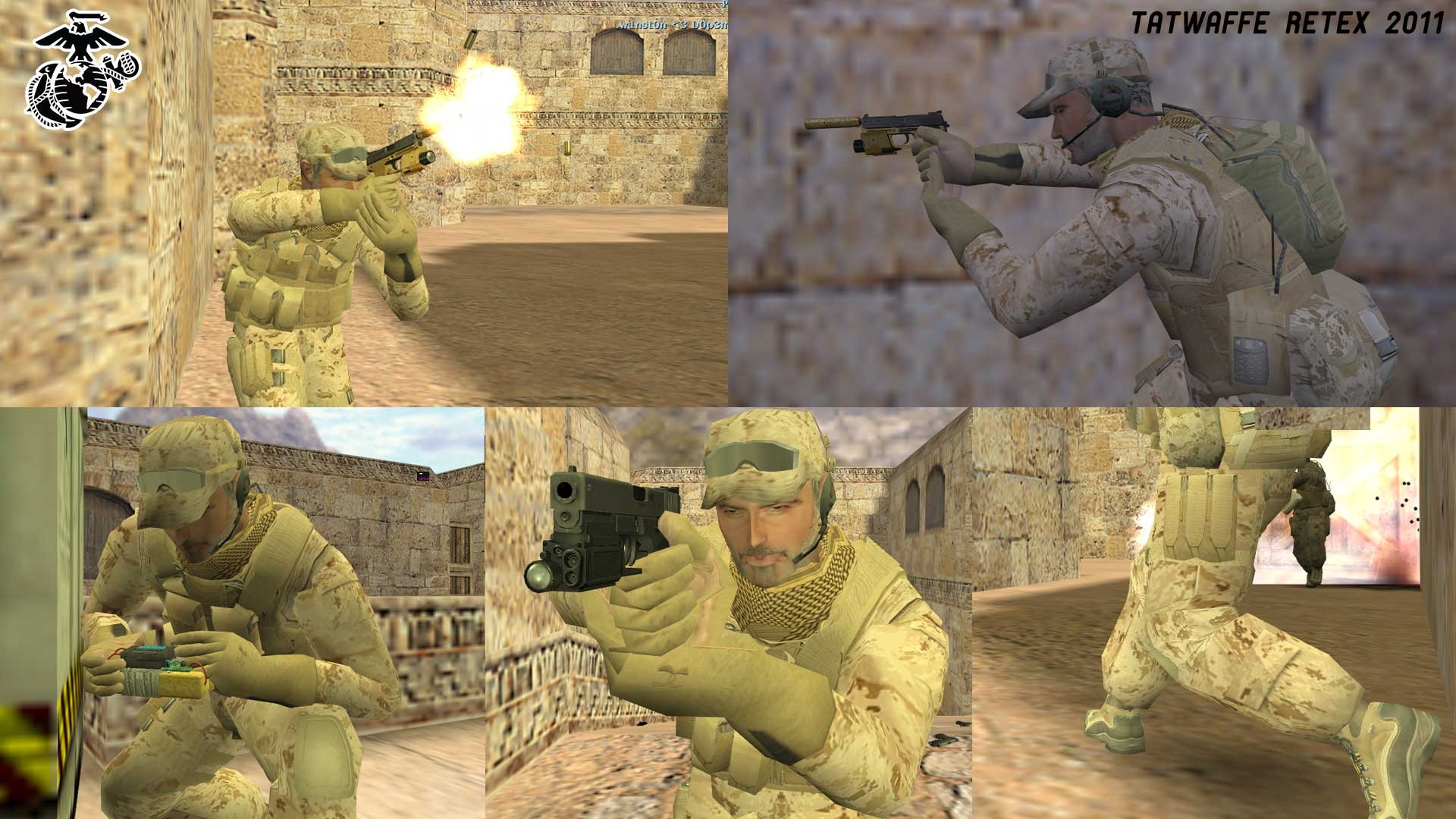 U.S. Marine "George Clooney" Mod for Counter-Strike: Condition Zero ...