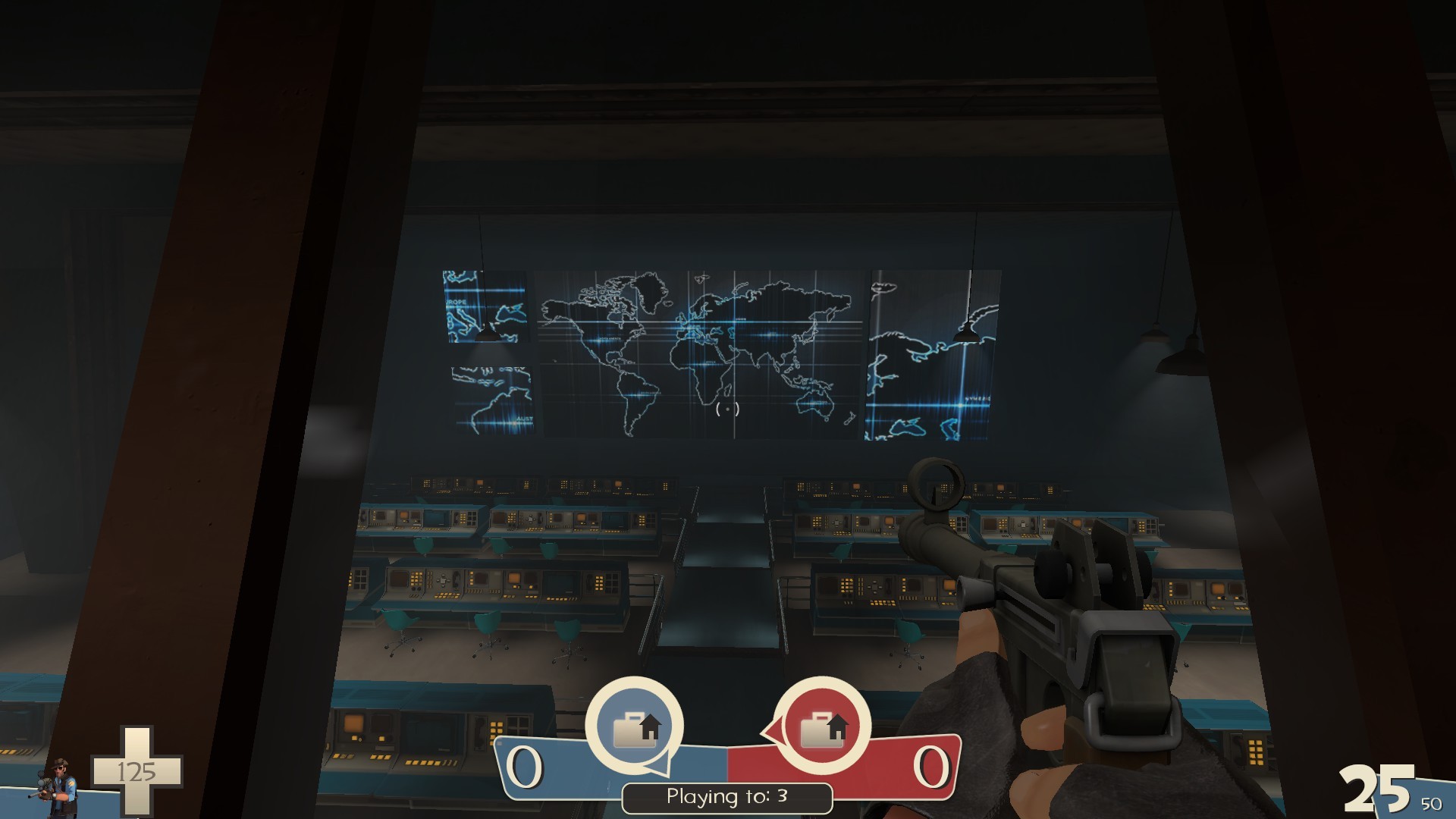 2Fort "war room" world map replacement [Team Fortress 2] [Mods]