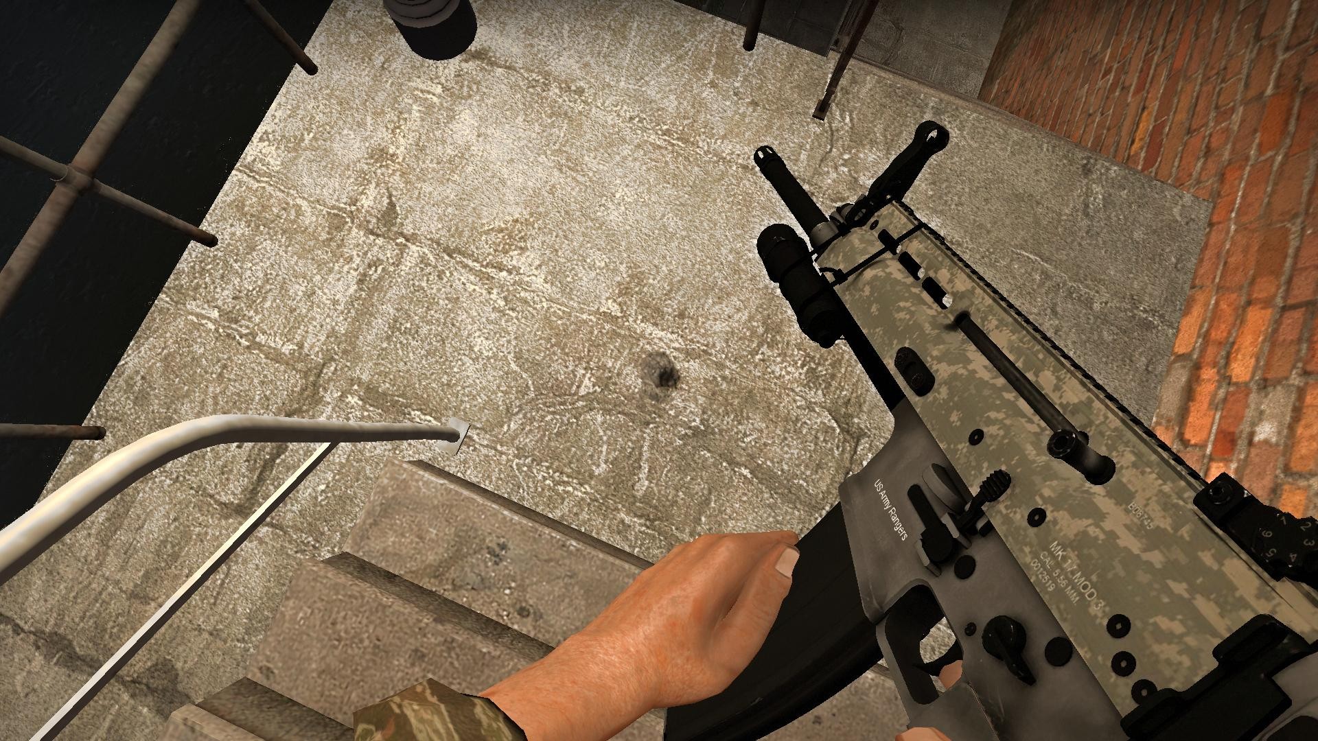 U.S. Army Rangers SCAR-L Mod for Left 4 Dead 2 | L4D2 Mods