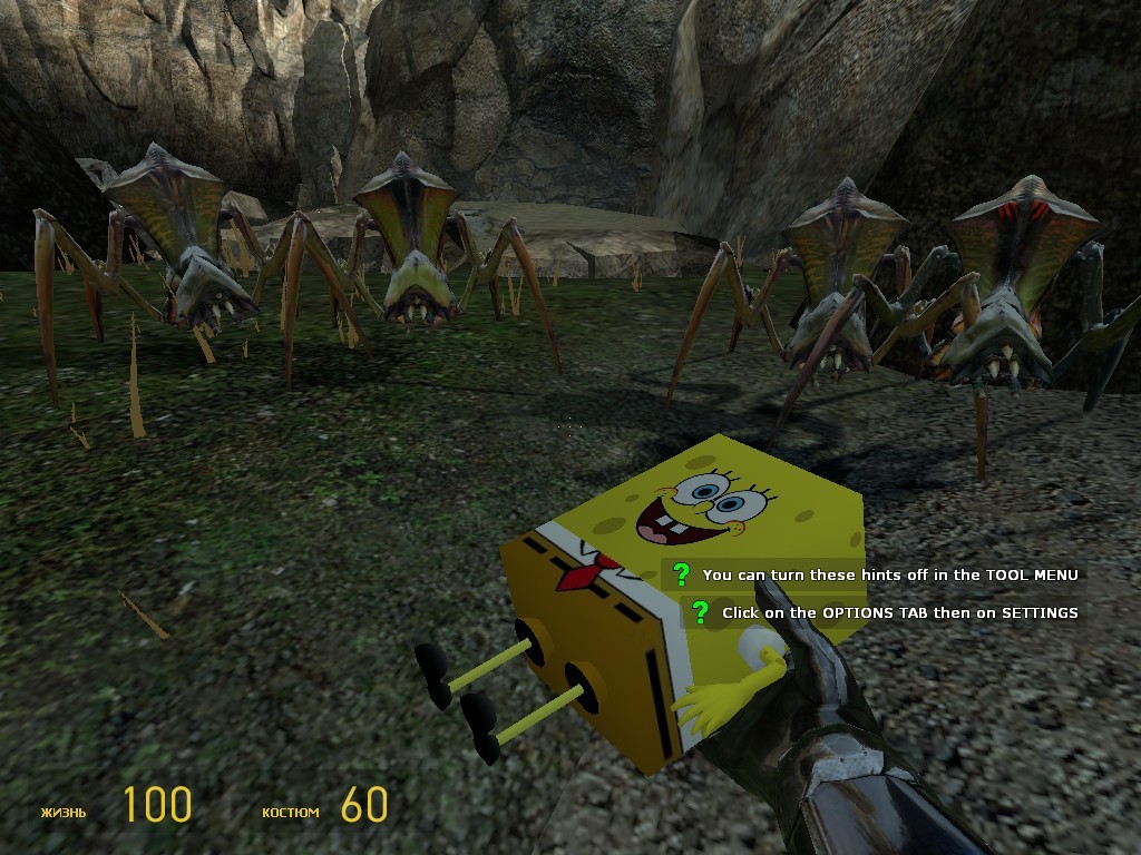 Sponge Bob for bugbait Mod for Half-Life 2 | HL2 Mods