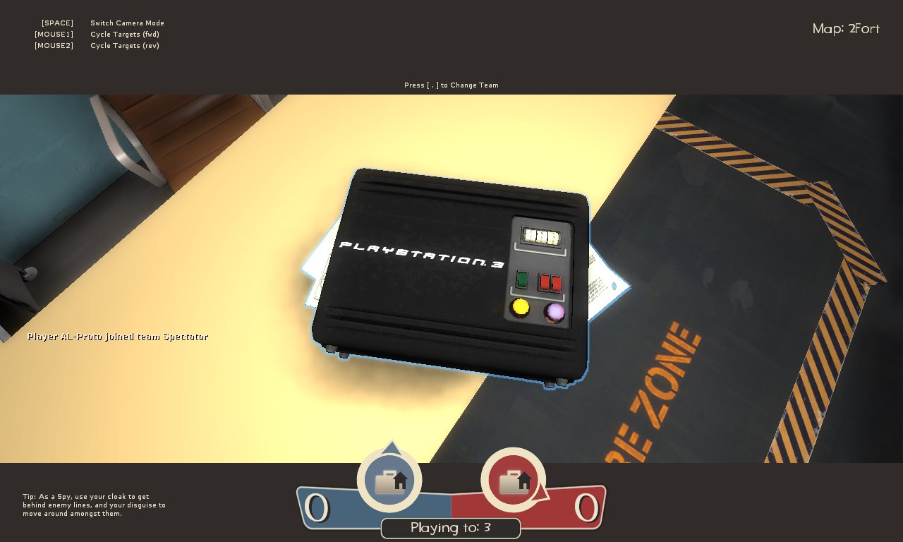 Xbox 360 and PS3 Intel pack Mod for Team Fortress 2 | TF2 Mods