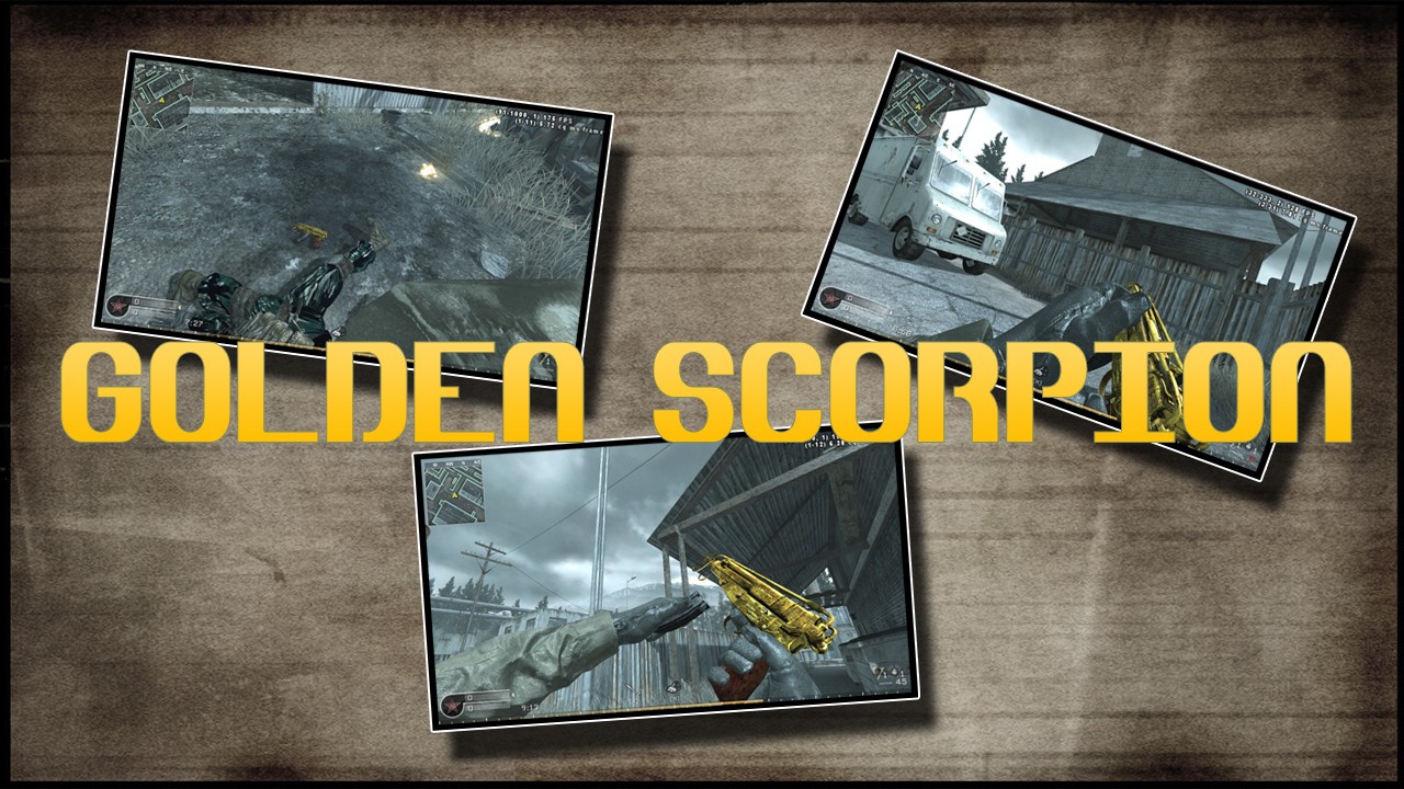 GOLDEN SCORPION [Call of Duty 4: Modern Warfare] [Mods]