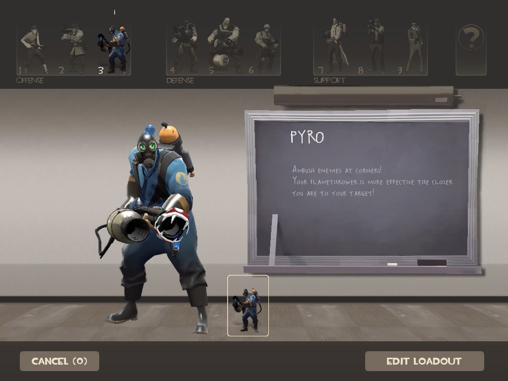 Konata Pyro Eyes V2 Mod for Team Fortress 2 | TF2 Mods