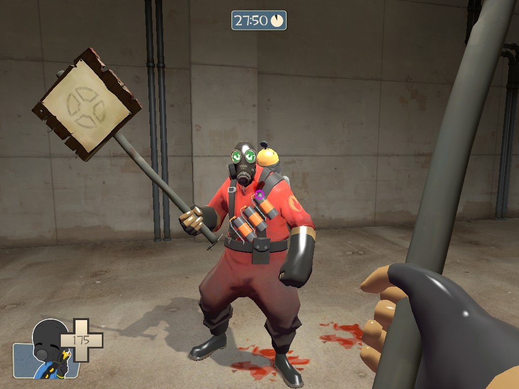 Konata Pyro Eyes V2 Mod for Team Fortress 2 | TF2 Mods