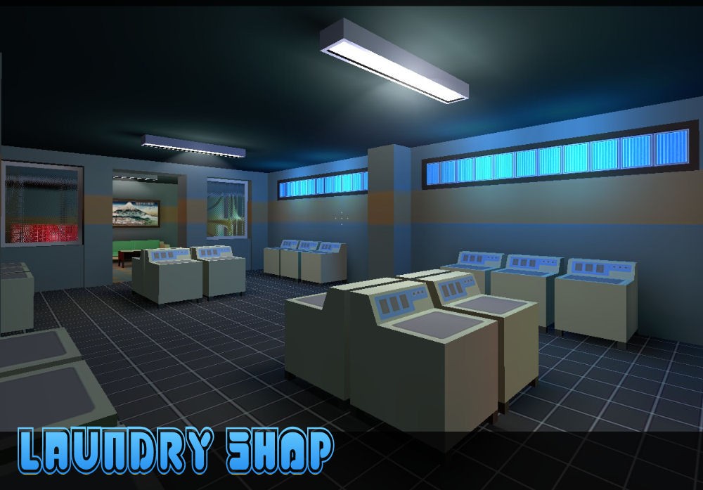 gg_laundry_shop_v1 Mod for Counter-Strike: Source | CS:S Mods