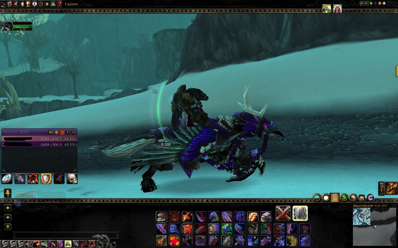 Purple Cenarion Hippogryph (3.3.5a) [World of Warcraft] [Mods]