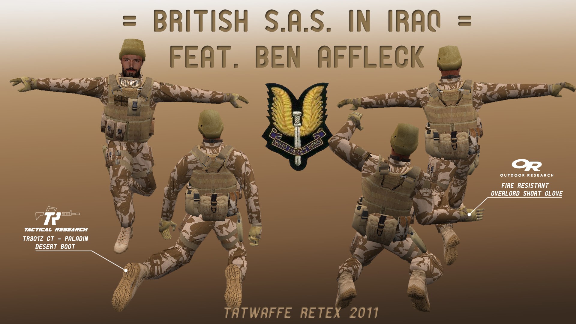 BRITISH SAS in Iraq feat. Ben Affleck [Counter-Strike: Condition Zero ...