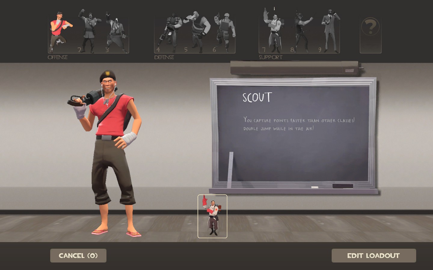 New Classes image Loadout menu [Team Fortress 2] [Mods]