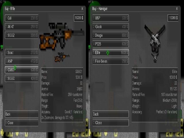 Vintorez for G3/SG1 + dual silenced elite [CS2D] [Mods]