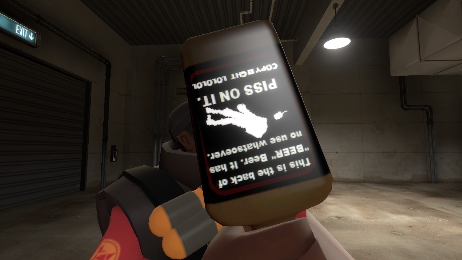 Generic "BEER" Label [Team Fortress 2] [Mods]