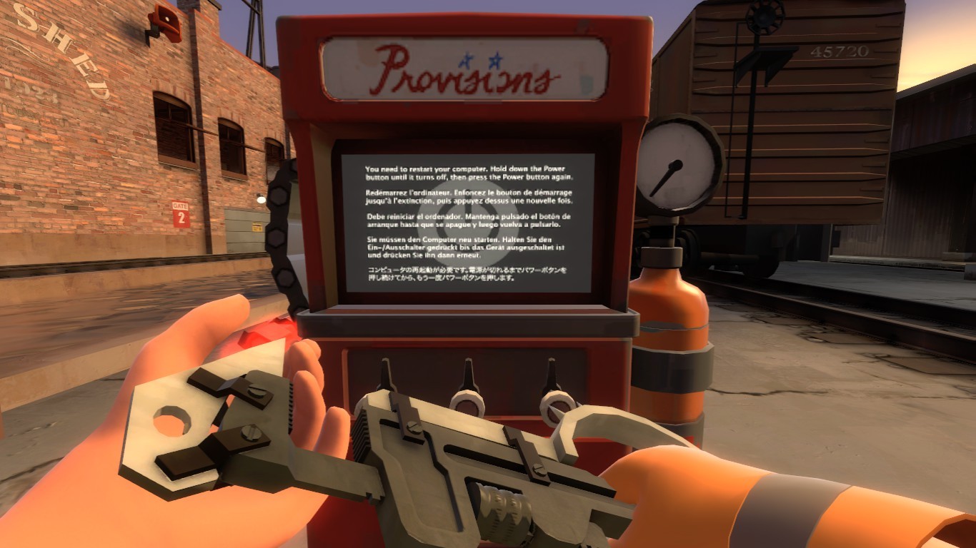 BLU Screen of Death Mod for Team Fortress 2 | TF2 Mods