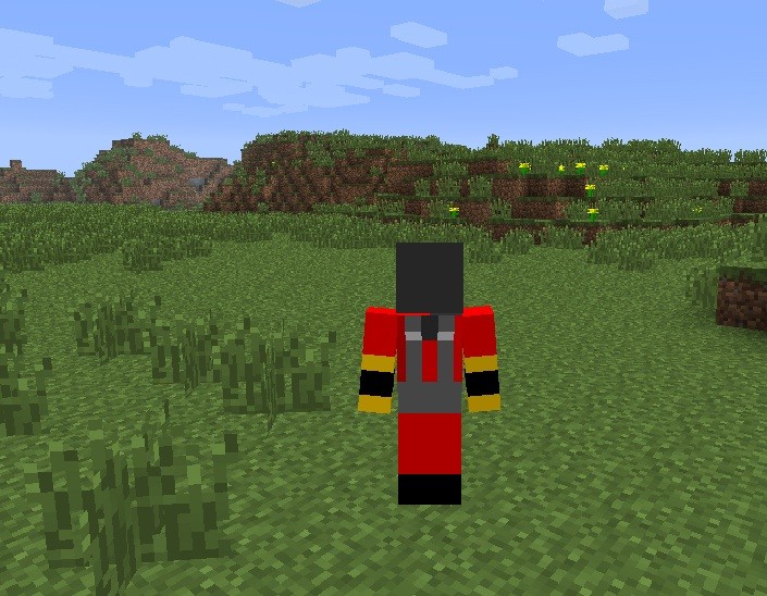 Pyro skin [Minecraft] [Mods]