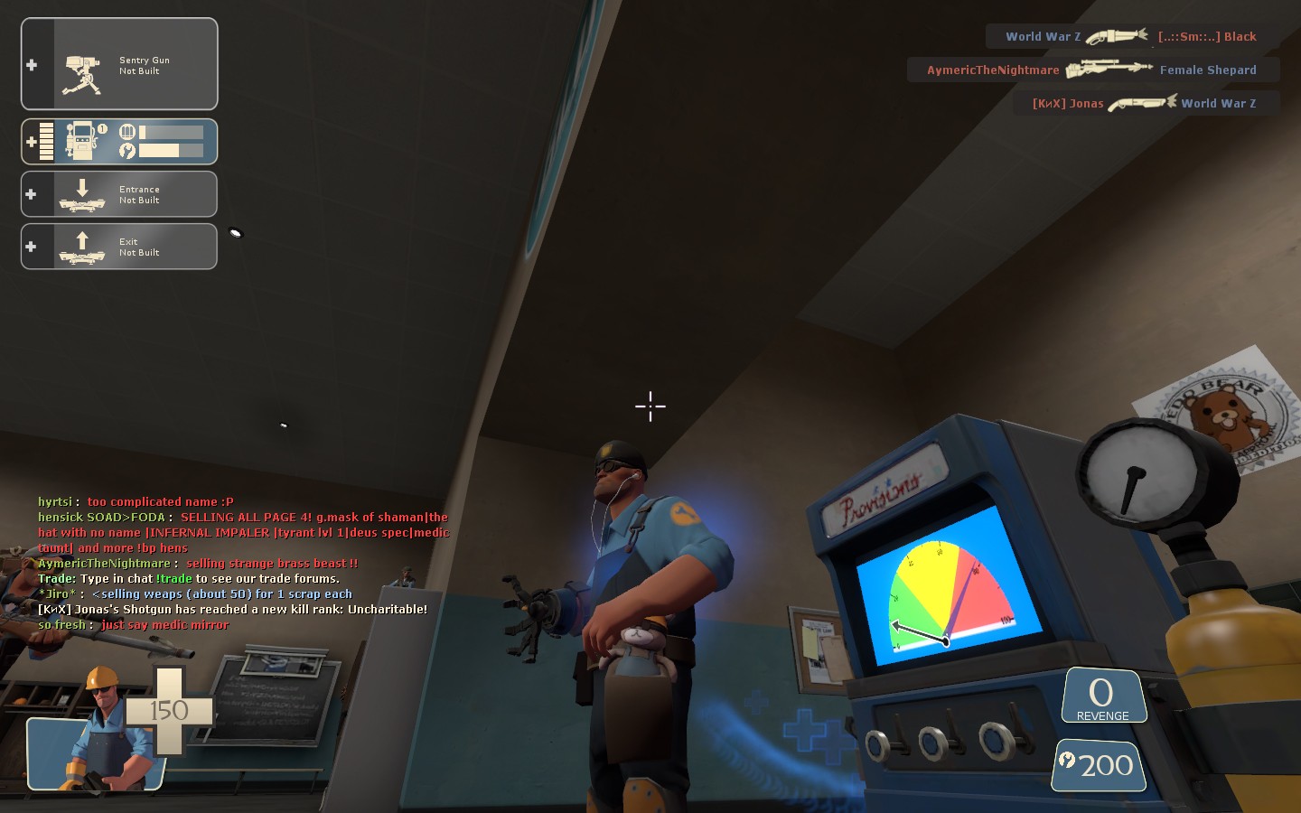 New Dispenser Meter Mod for Team Fortress 2 | TF2 Mods