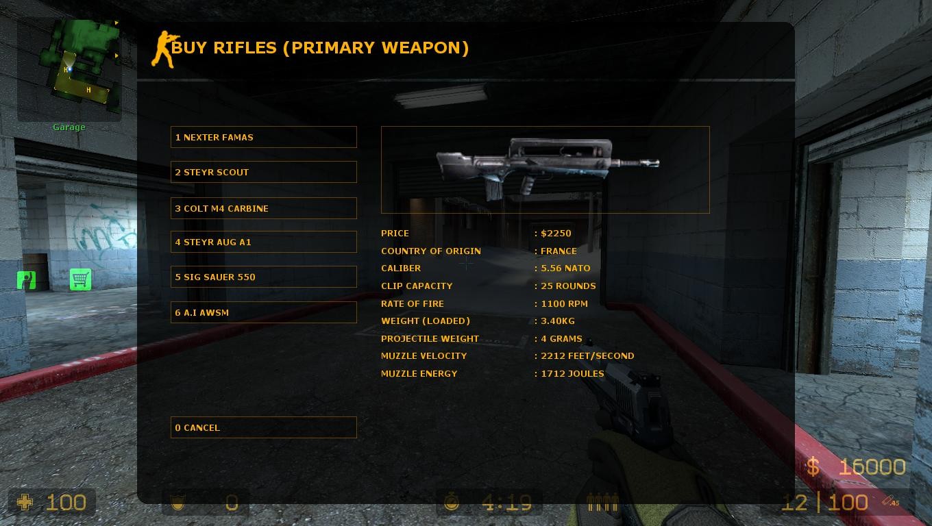 Realistic Weapon Names V2 Mod for Counter-Strike: Source | CS:S Mods