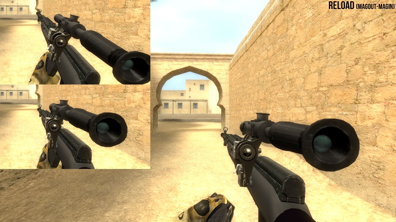 Battlefield 3 SKS imitation Mod for Counter-Strike: Source | CS:S Mods