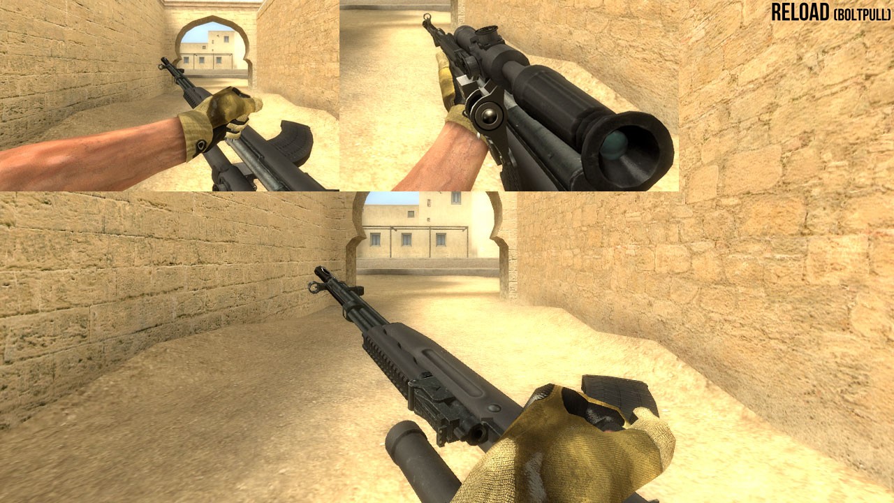 Battlefield 3 SKS imitation Mod for Counter-Strike: Source | CS:S Mods