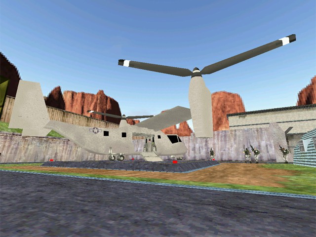 Realistic V-22 Osprey Mod for Half-Life: Opposing Force | HL:OF Mods
