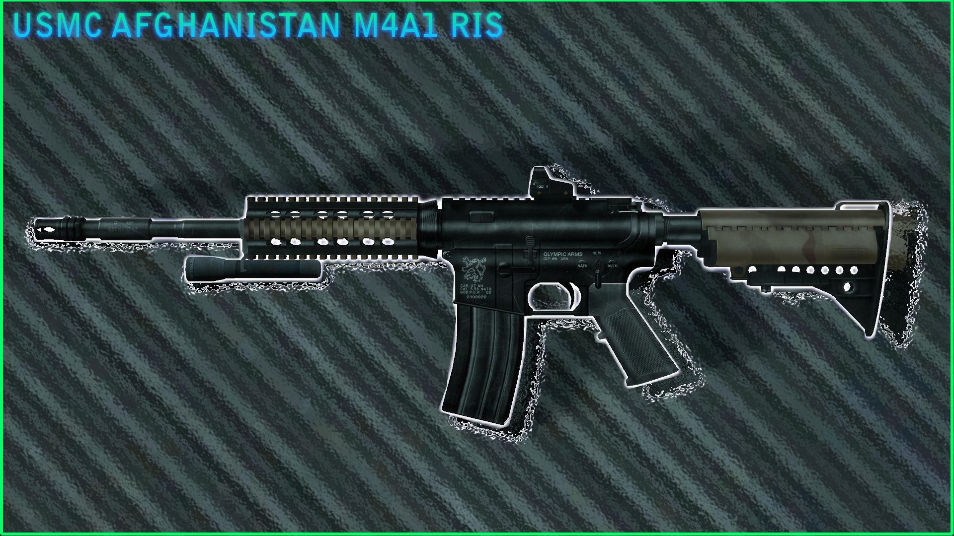 USMC Afghanistan M4A1 RIS Mod for Left 4 Dead 2 | L4D2 Mods