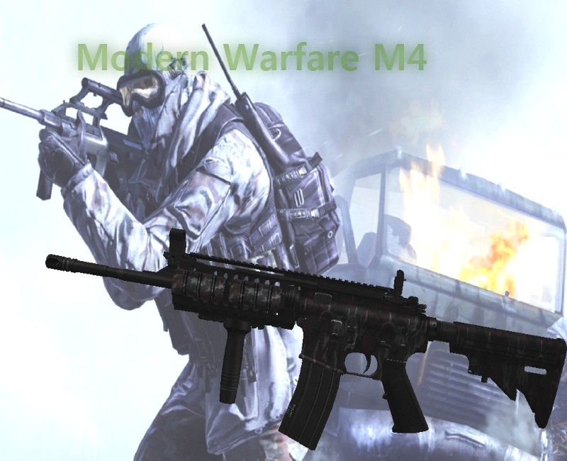 Mw2 M4 for Famas [Counter-Strike 1.6] [Mods]