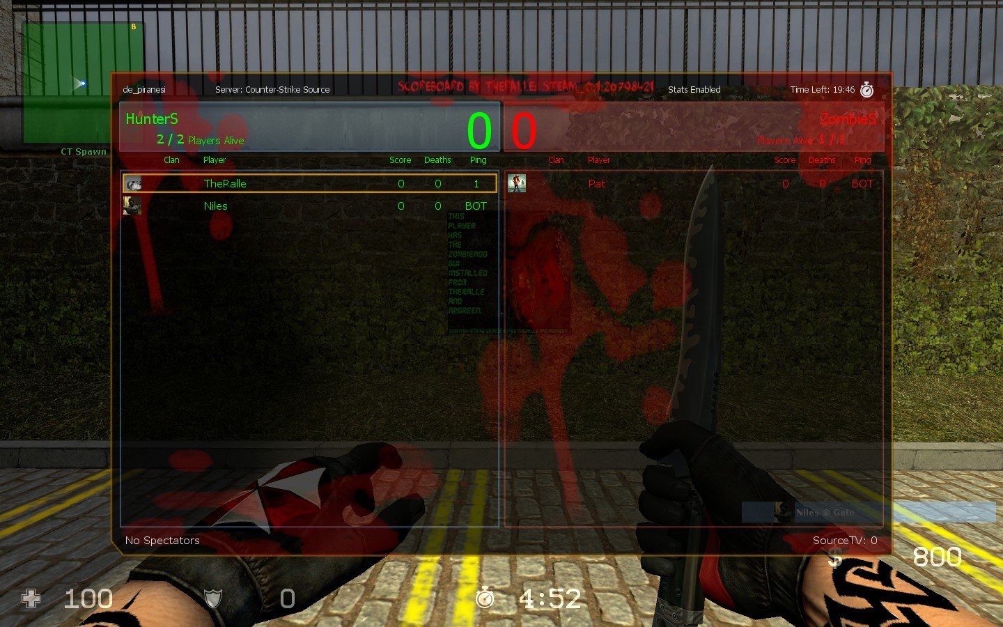 Zombie Scoreboard Mod for Counter-Strike: Source | CS:S Mods